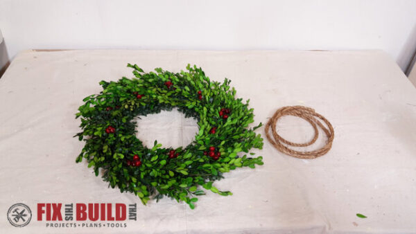 DIY Wreath Display Rail | FixThisBuildThat