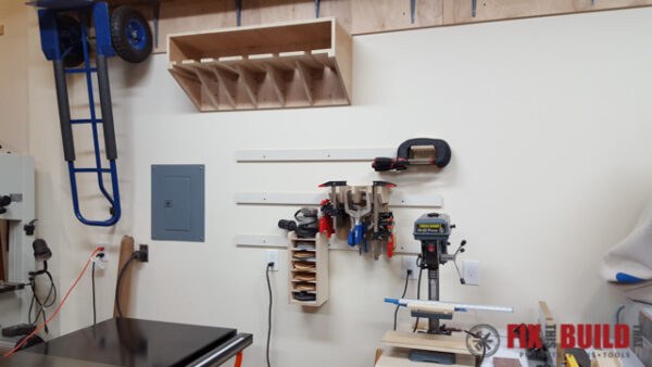 Space Saving Parallel Clamp Rack Plans | FixThisBuildThat