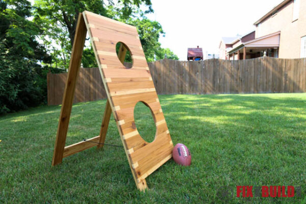 DIY Football Toss Game | FixThisBuildThat