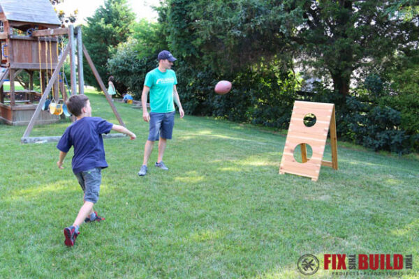 DIY Football Toss Game | FixThisBuildThat