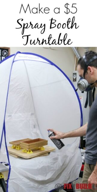 How to Make a DIY Spray Booth Turntable | FixThisBuildThat