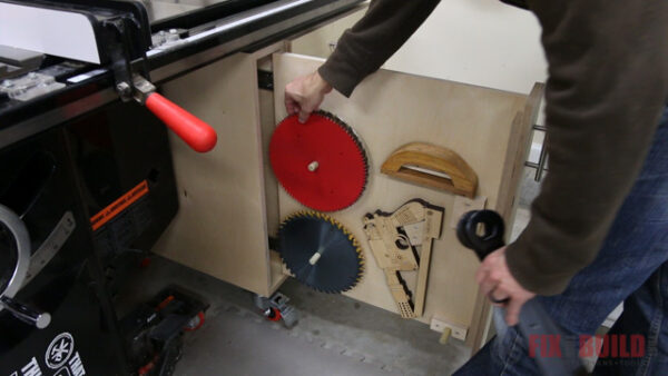 Table Saw Cabinet DIY Storage | FixThisBuildThat