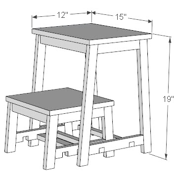 DIY Step Stool with 3-in-1 Nesting Feature | FixThisBuildThat