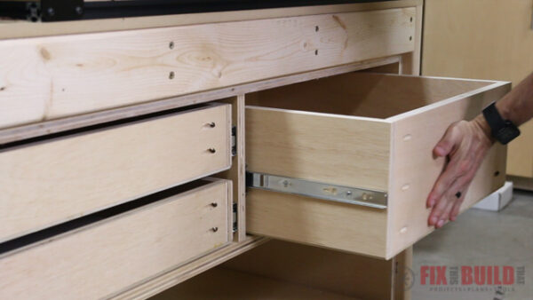 Simple Way to Add Drawers to Any Workbench | FixThisBuildThat