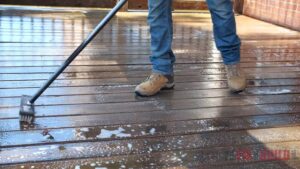 How to Stain a Deck the Easy Way | FixThisBuildThat
