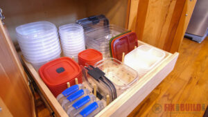 DIY Tupperware Organizer | FixThisBuildThat