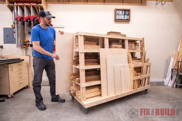 DIY Lumber Cart to Organize Your Shop! | FixThisBuildThat