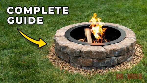How to Build a DIY Stone Fire Pit | FixThisBuildThat