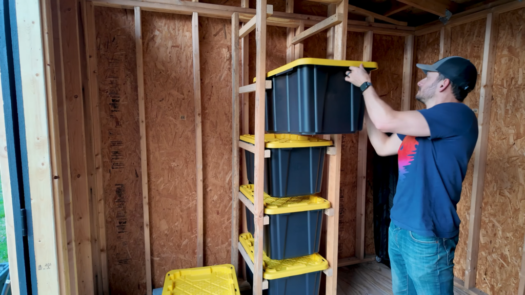 DIY Tote Storage Rack: Get Your Free Plan! | FixThisBuildThat